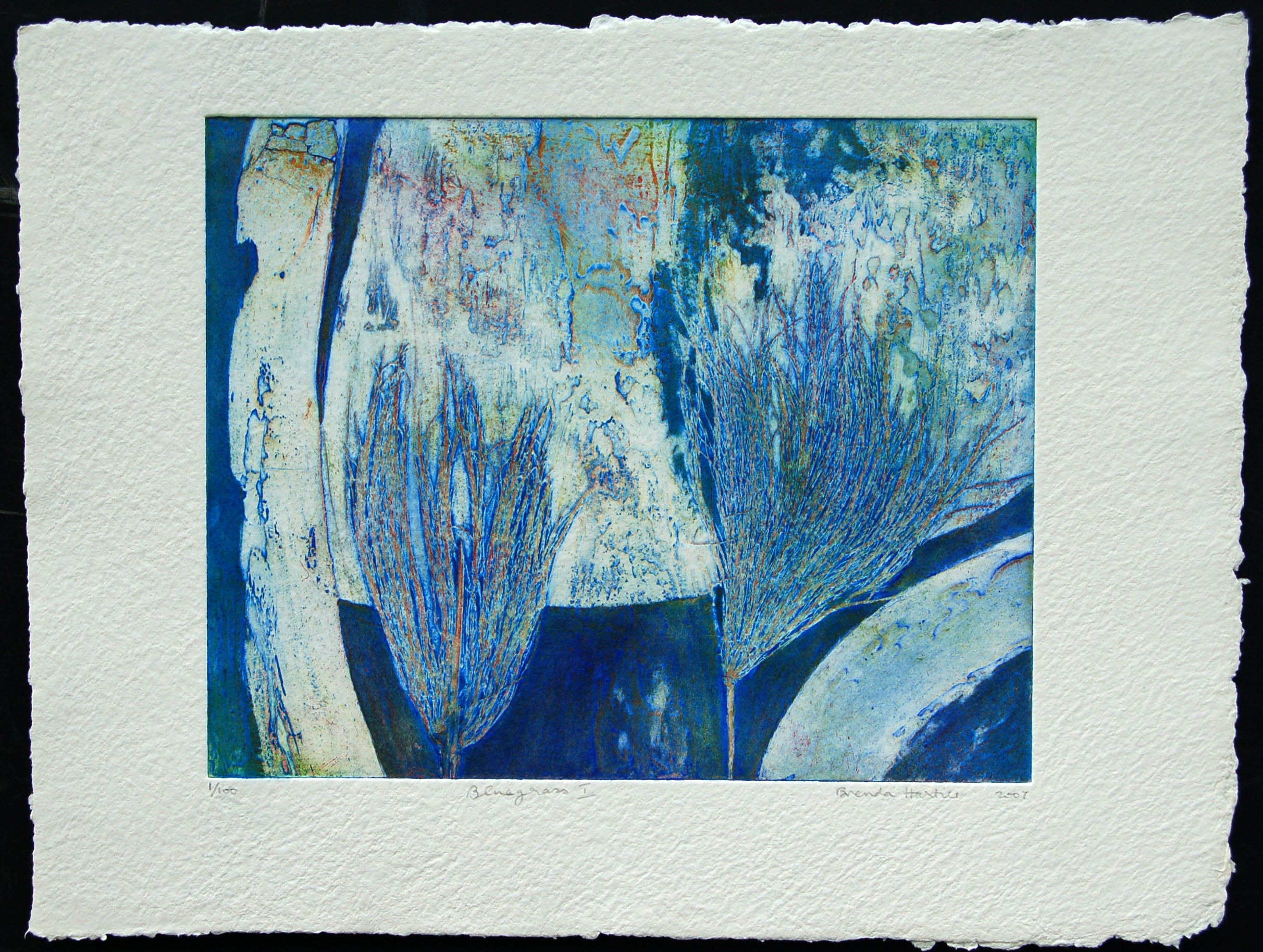 Blue Grass I – Brenda Hartill Artist