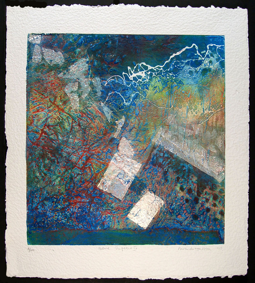 Blue Inferno IV – Brenda Hartill Artist